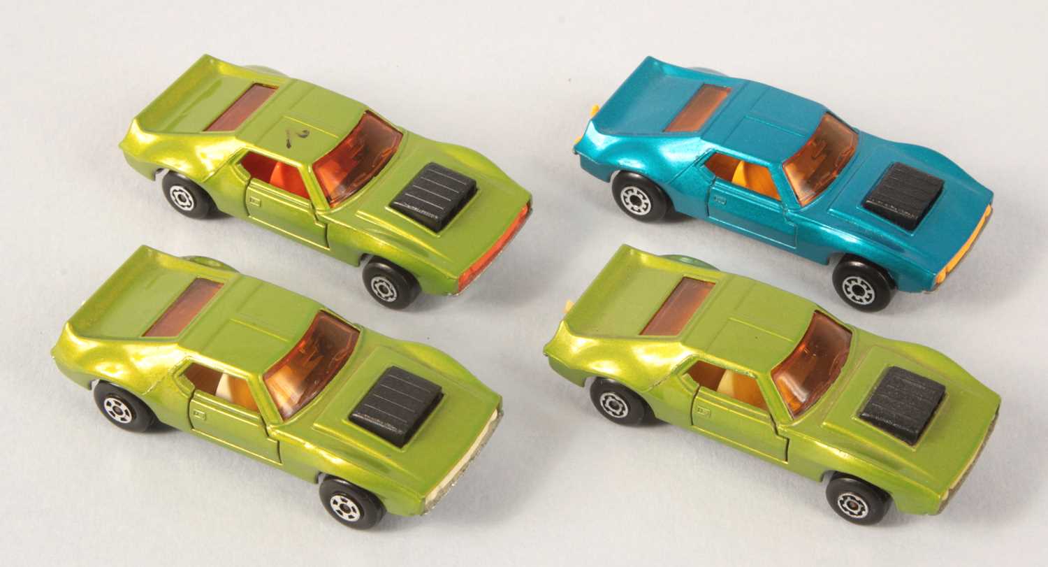 Lot 44 - Matchbox Superfast Group of 4 x unboxed 9b