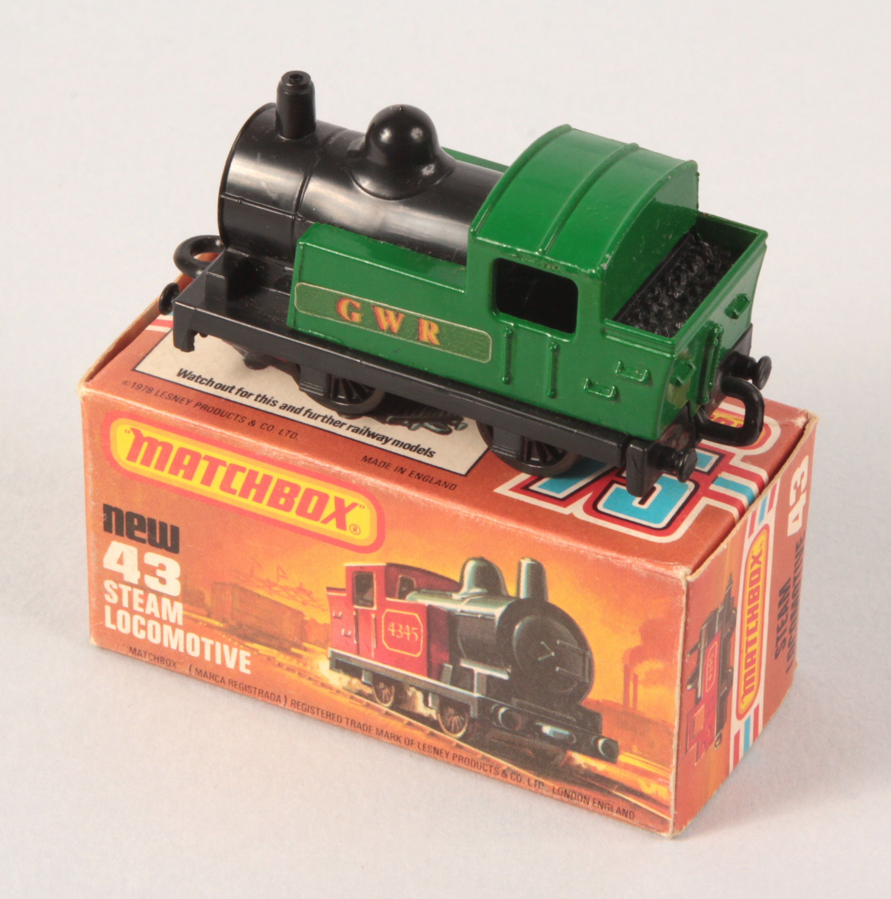 Lot 206 - Matchbox Superfast 43c Steam Locomotive WITH