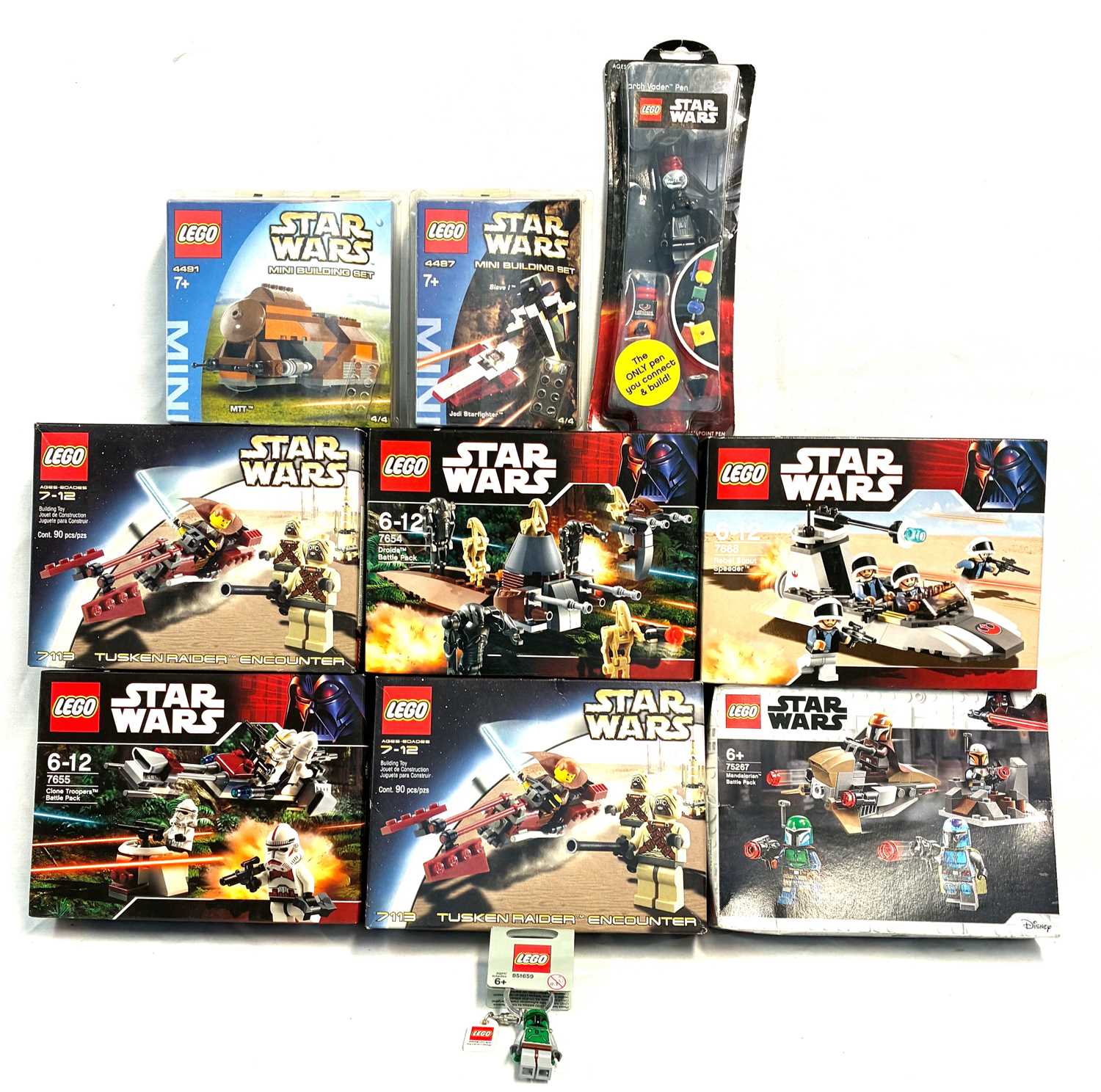 Lot 155 - Star Wars Lego sealed sets x 8 MISP