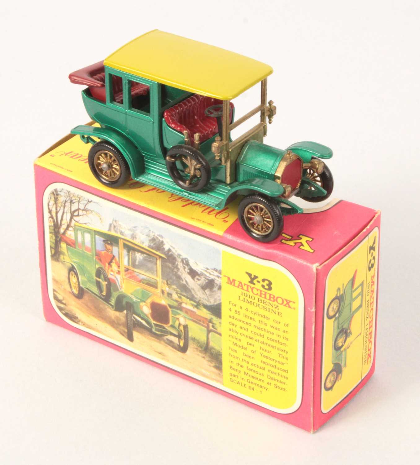 Lot 301 - Matchbox Models of Yesteryear Y-3 1910 Benz