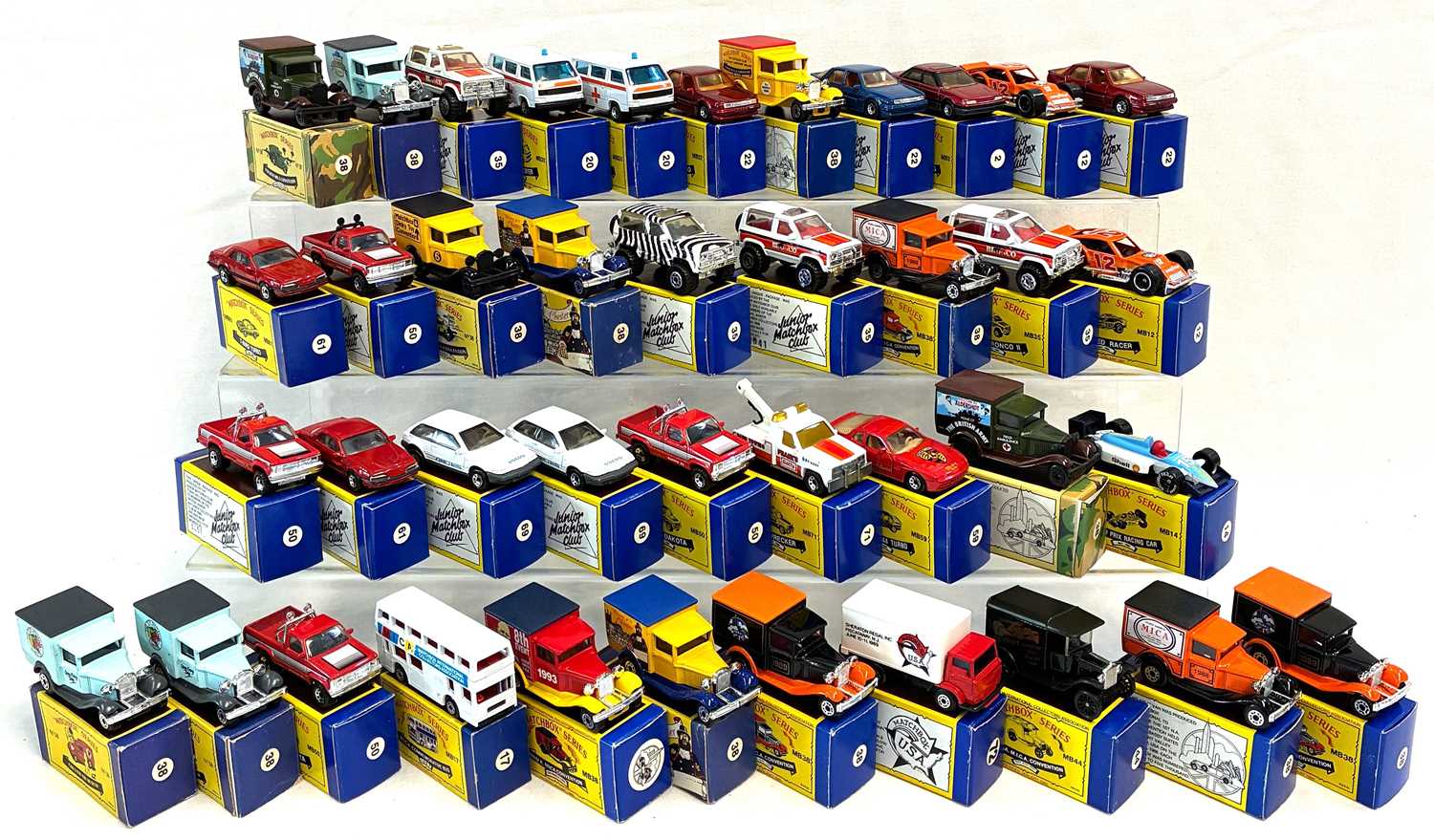 Lot 40 - Matchbox Superfast MB Series Blue / Yellow
