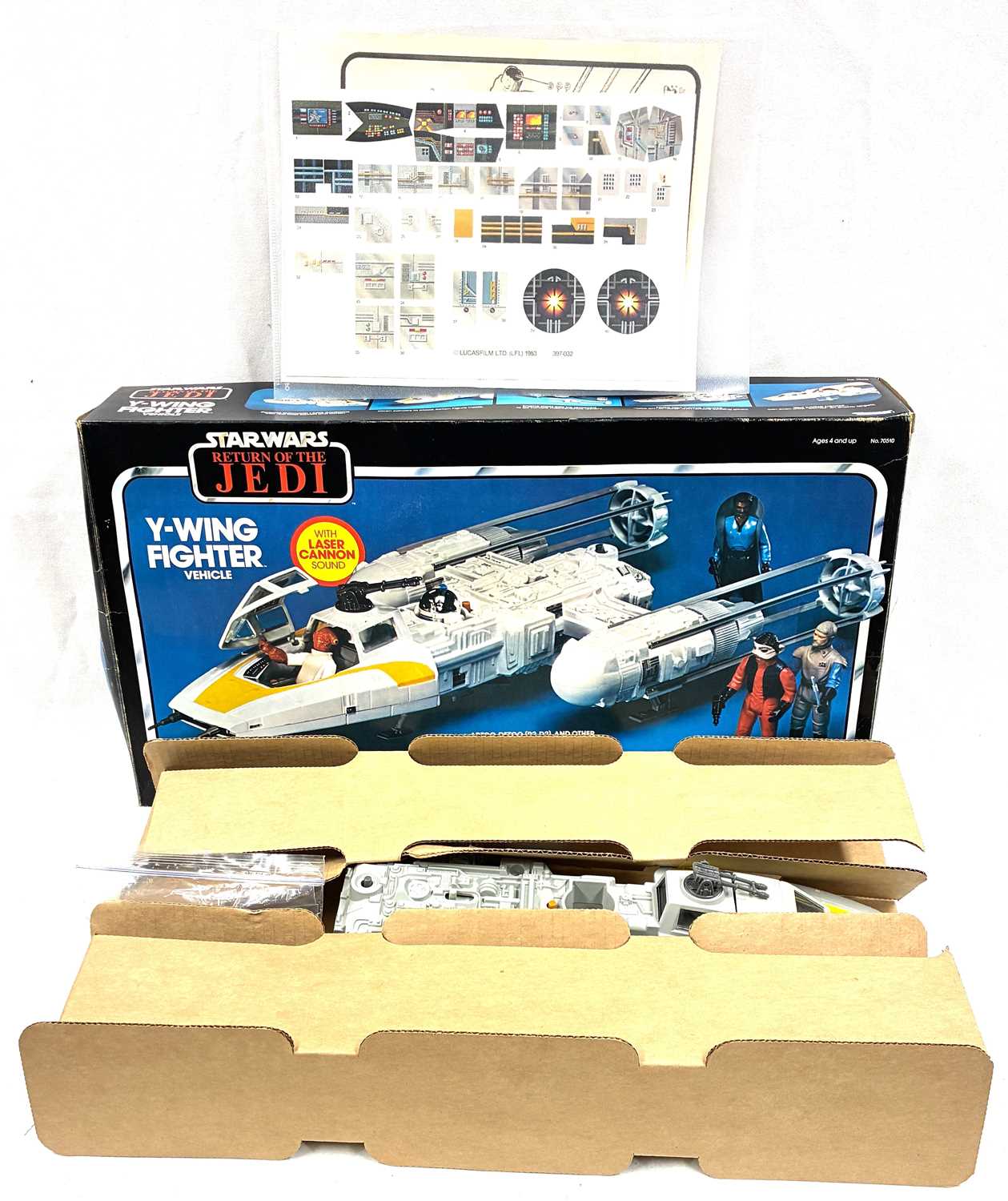 Lot 340 - Kenner Return of the Jedi vintage Y-Wing