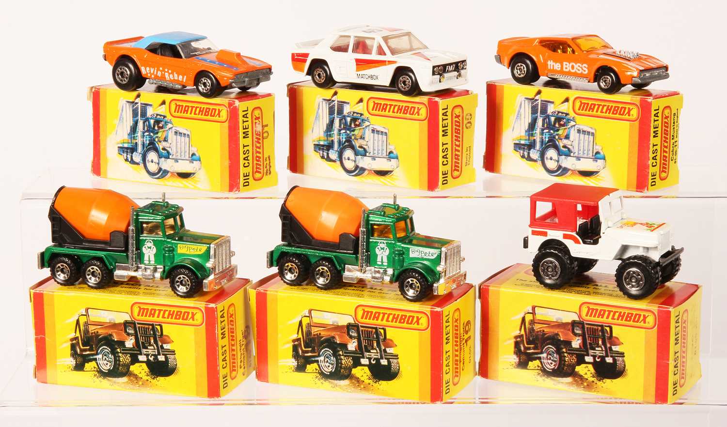 Lot 312 - Matchbox Superfast Group of 1982 Issue