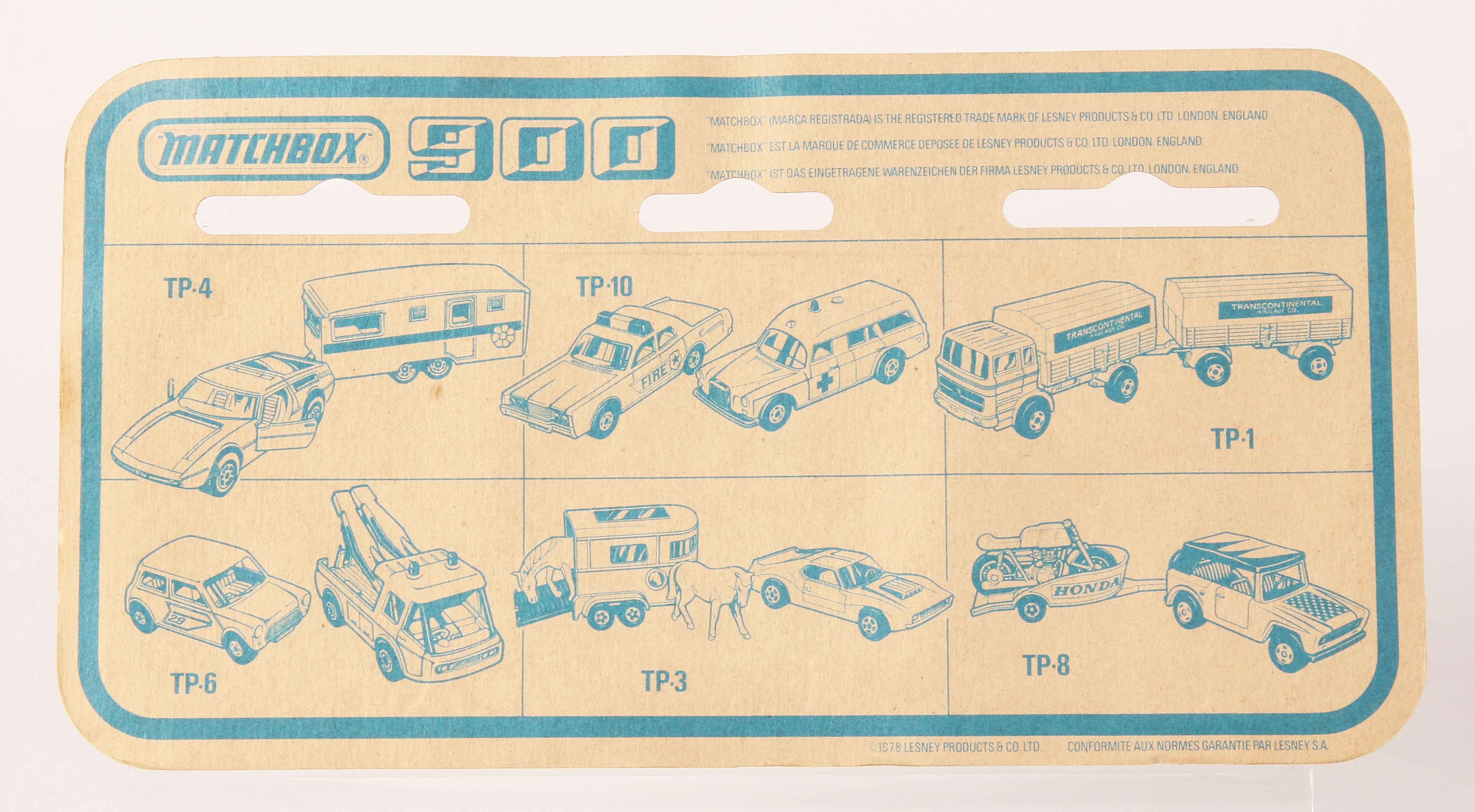 Lot 378 - Matchbox Superfast Twin Pack TP-15 Mercedes
