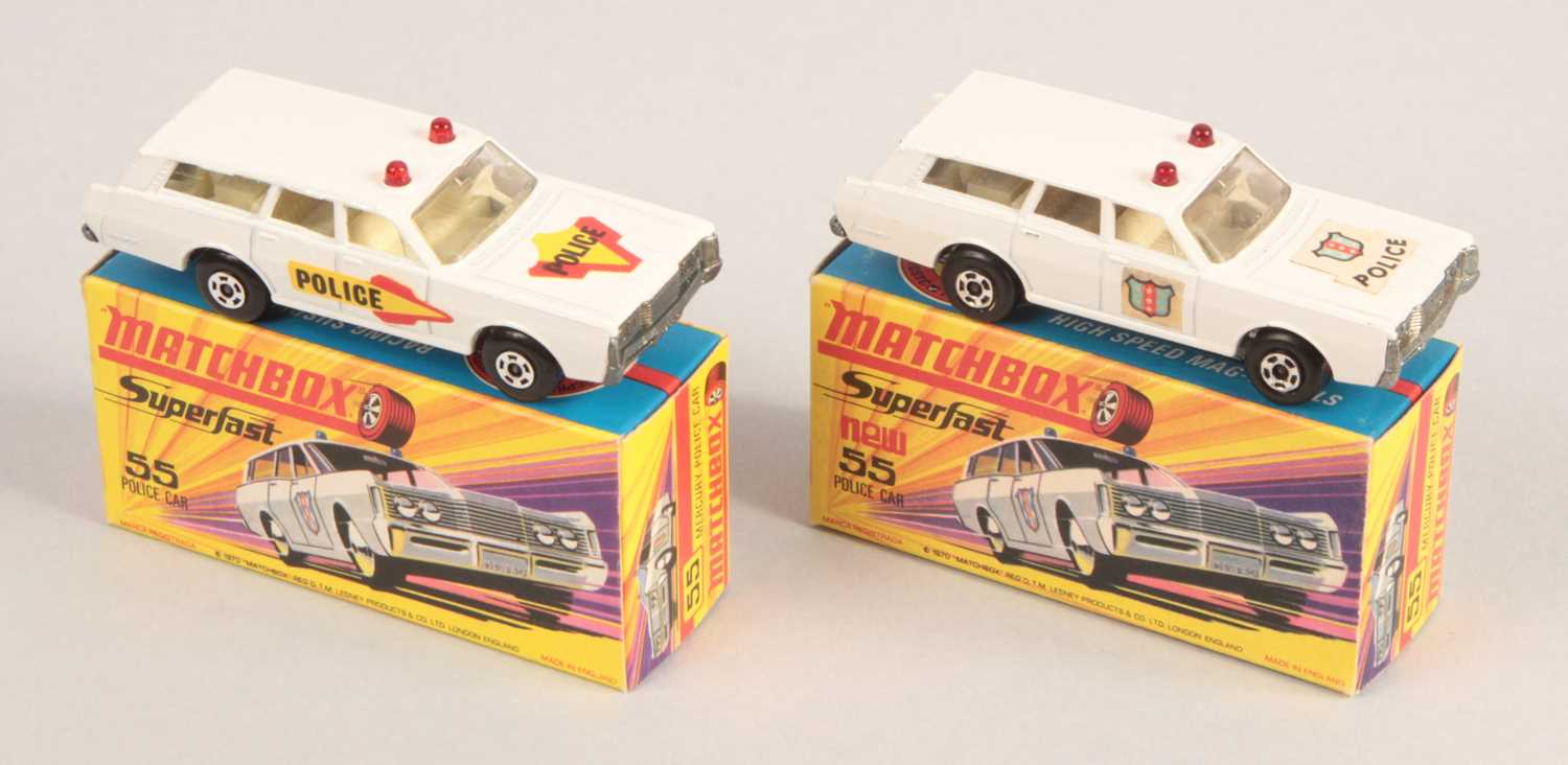 Lot 475 - Matchbox Superfast 2 x 55b Mercury Commuter